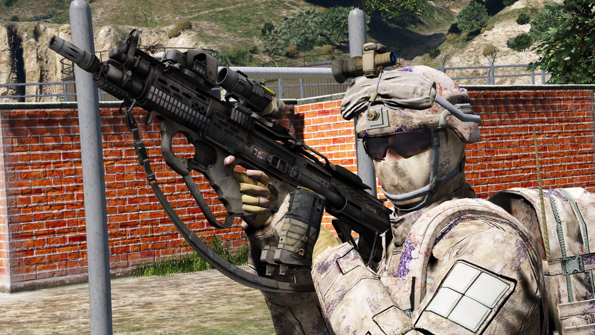 GTA5 MOD 神器首发：Bullpup Assault Rifle（无壳步枪） - GTA5 - 游戏mod下载站